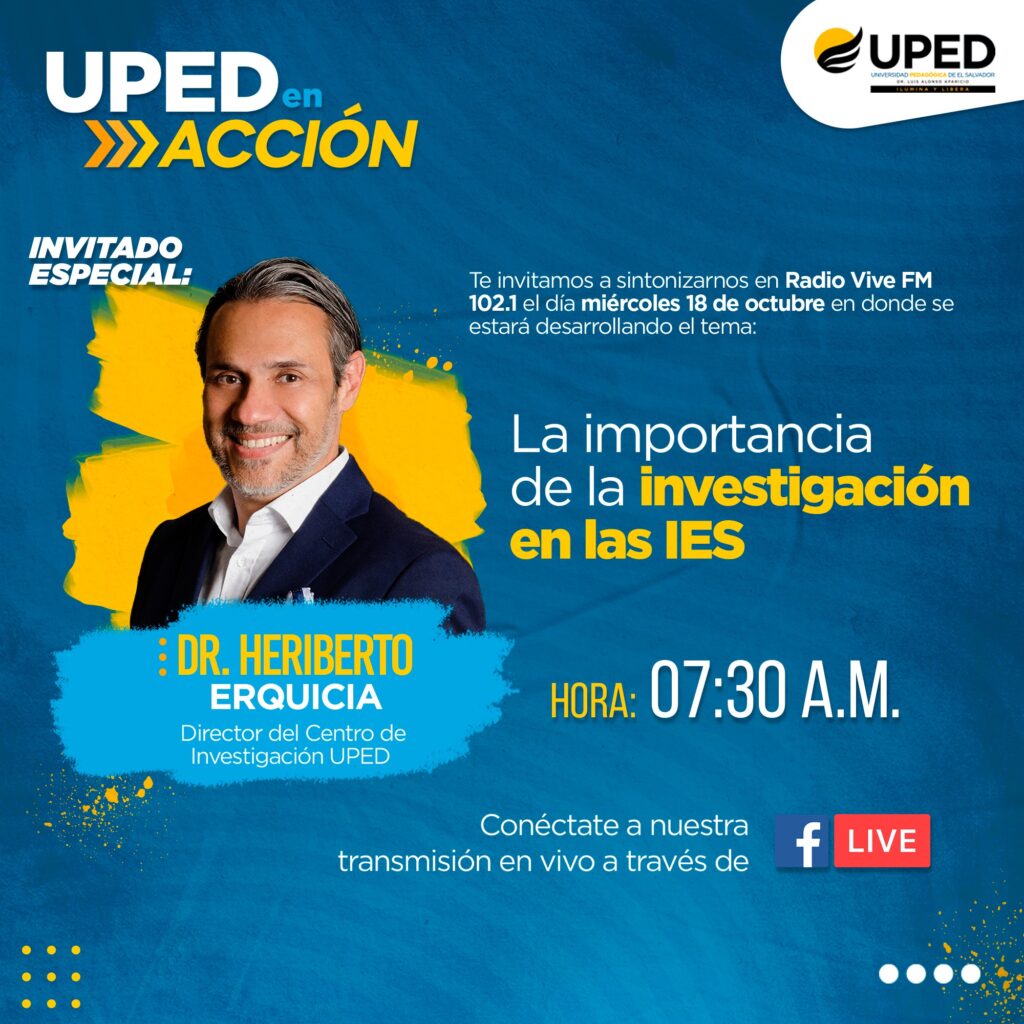 UPED en Acción - Universidad Pedagógica de El Salvador